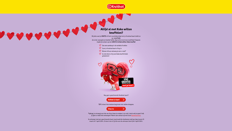 Scan & Win - Koko knuffel